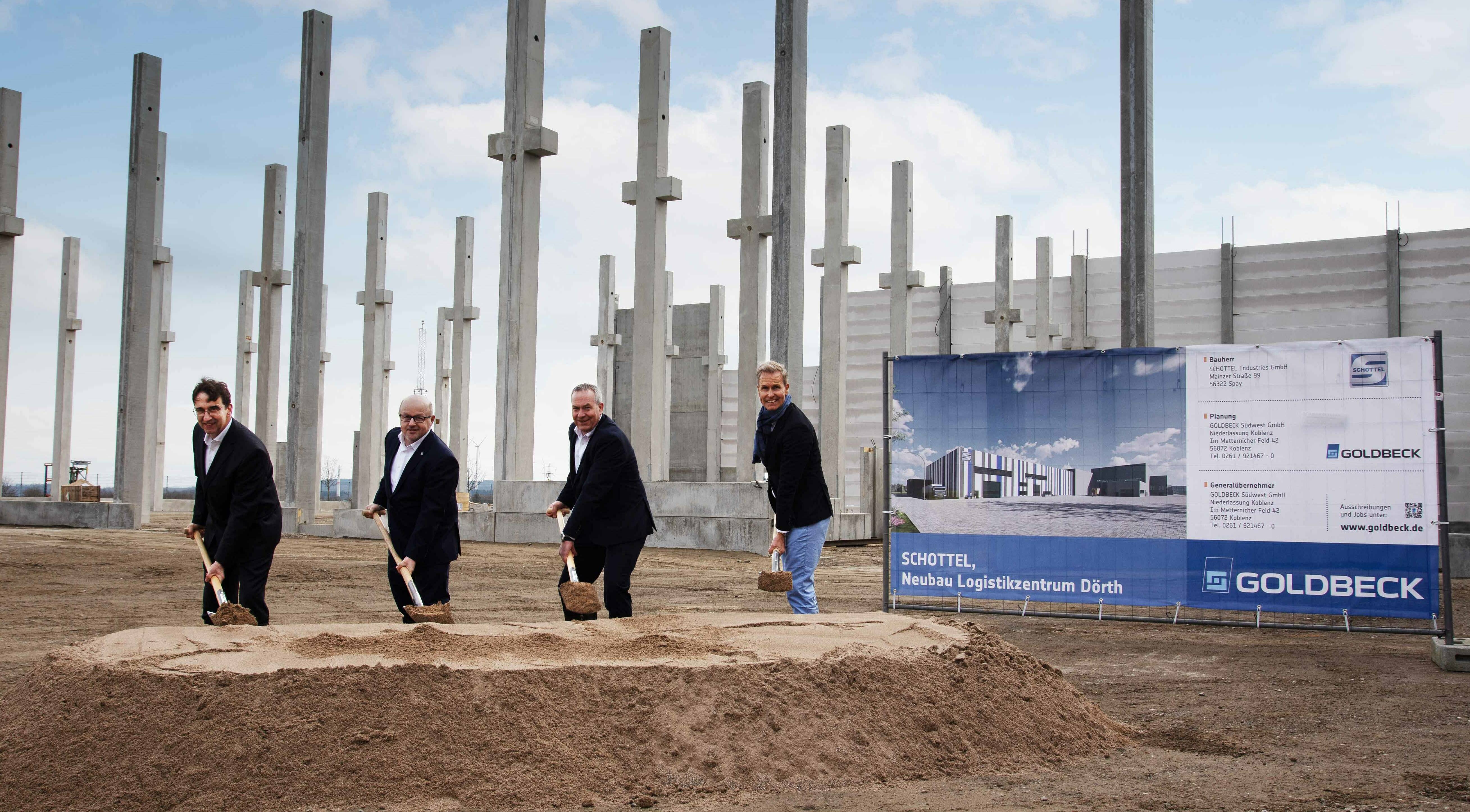 SCHOTTEL: Spatenstich für neues Logistikzentrum in Dörth | SCHOTTEL ...