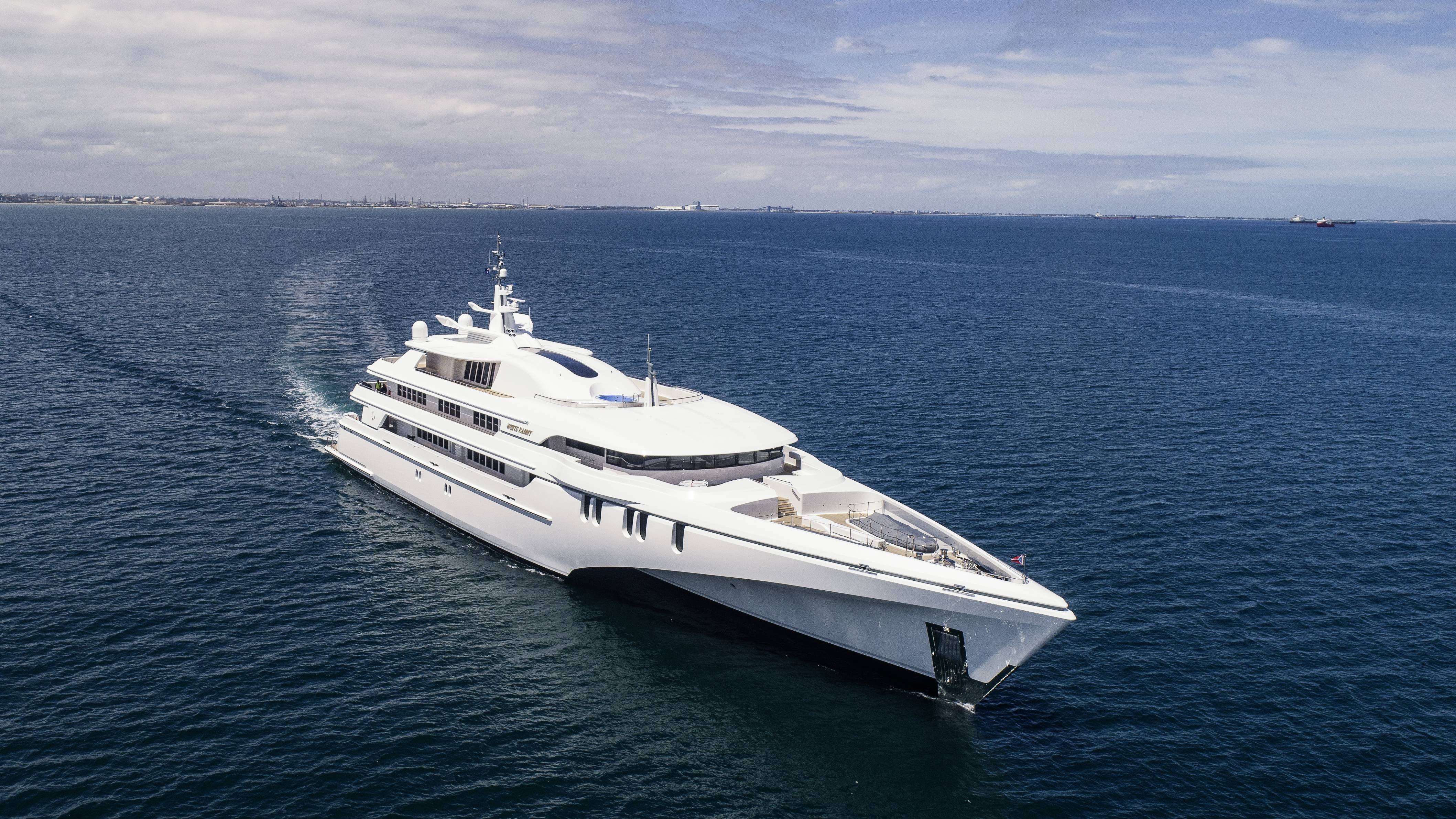 Superyacht “White Rabbit” equipped with SCHOTTEL manoeuvring systems ...