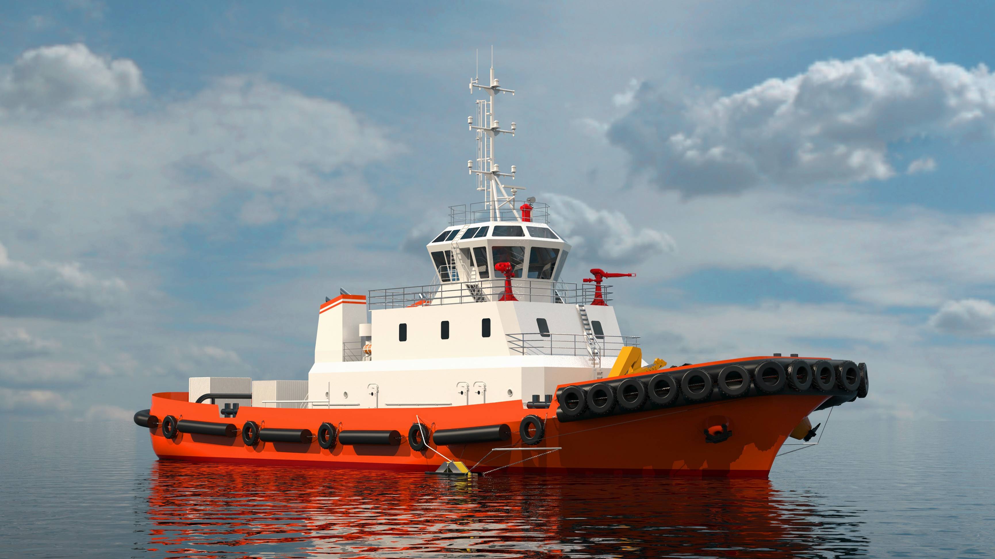 Chinese harbour tug features SCHOTTEL Rudderpropellers | SCHOTTEL ...