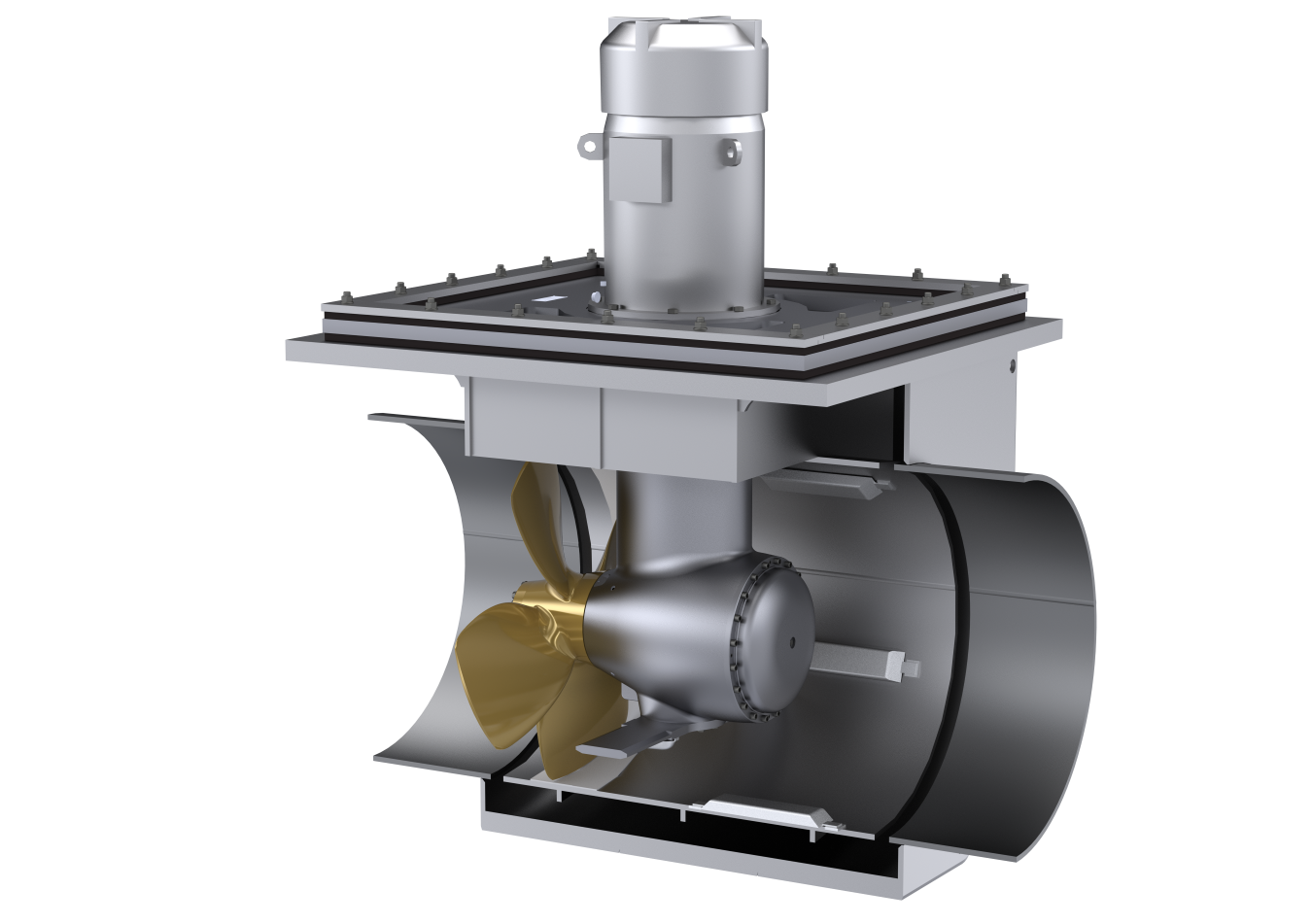 Less noise, more comfort: SCHOTTEL TransverseThruster with elastic well ...